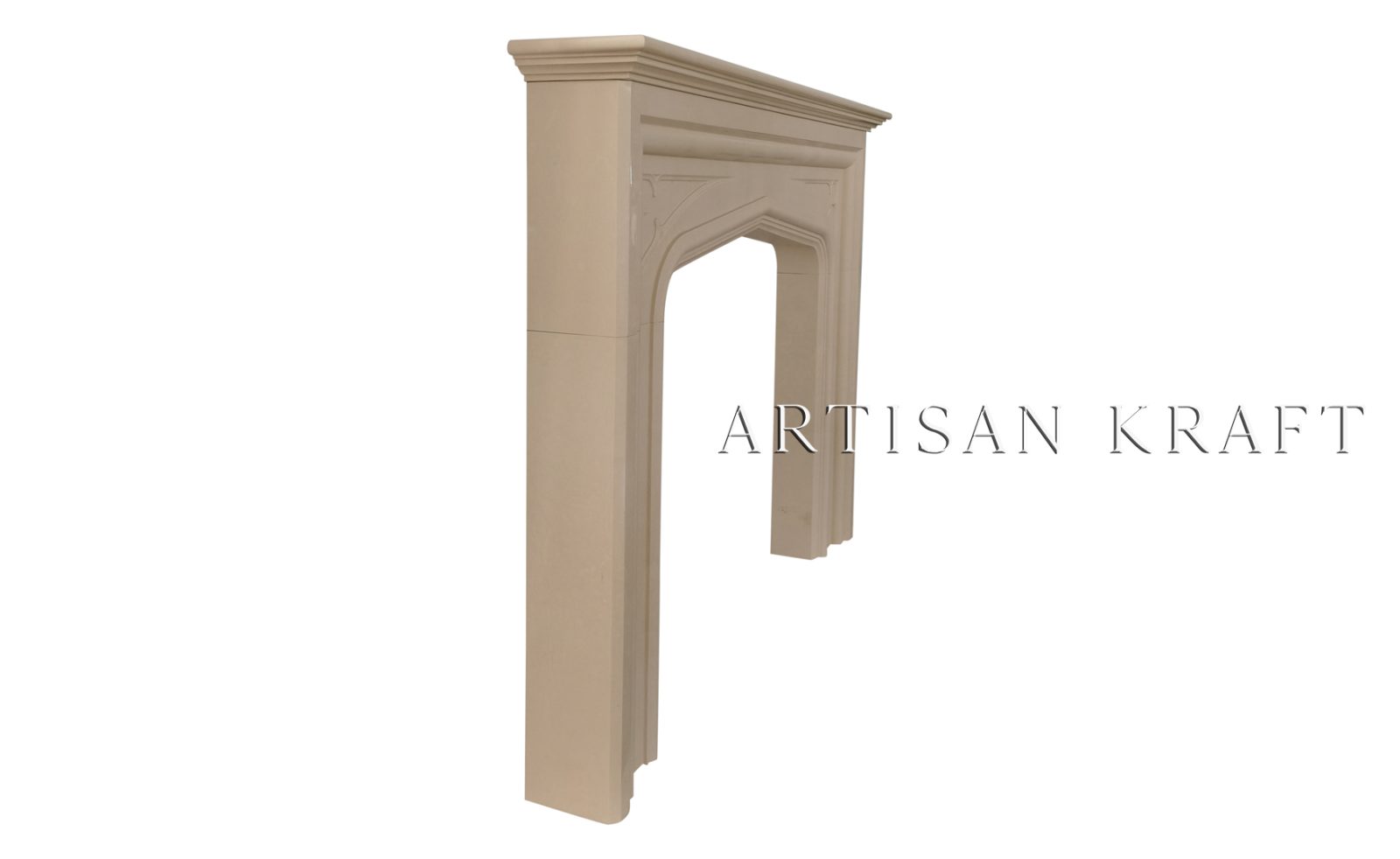 Camden Tudor Fireplace Mantel - Artisan Kraft